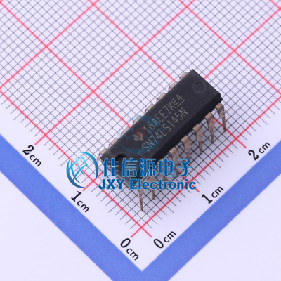 信号开关   SN74LS145N  TI(德州仪器)  PDIP-16