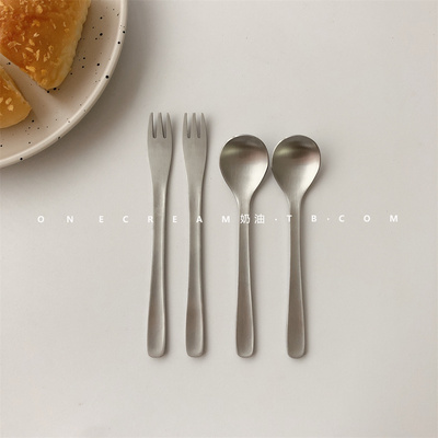 ins可爱水果叉雪糕酸奶勺