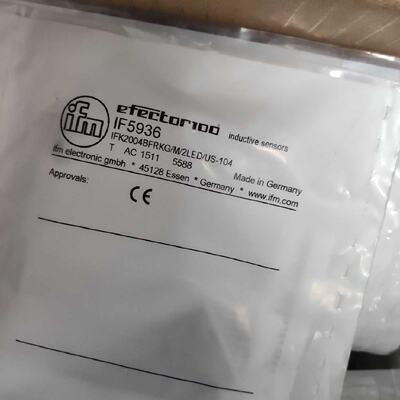 议价进口易福门IF5936 接近感测器 全新原装现货