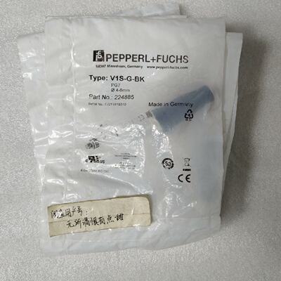 V1S-G-BK货号224885原装倍加福传感器接插件，全新—议价