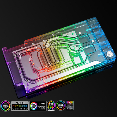 Bitspower显卡分体水冷头散热