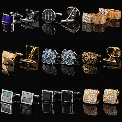 带带帅铜花纹袖扣包邮