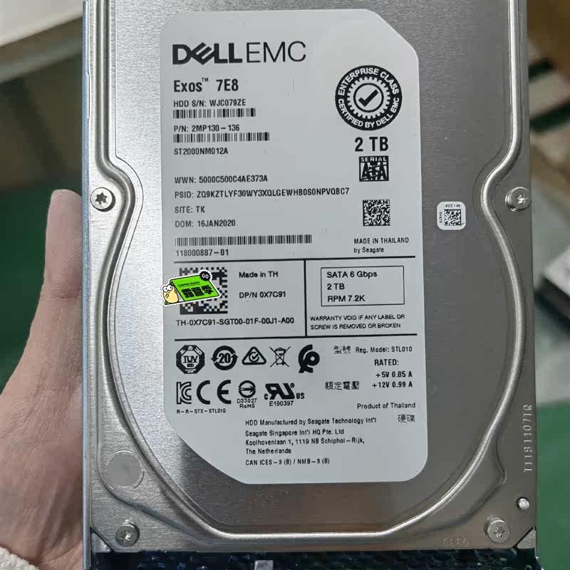 740用 sata 2T硬盘ST2000NM012A_虎窝淘