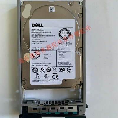 DELL MD3800F MD3800I MD3820I MD3820F储存硬盘600G 10K 2.5 SAS