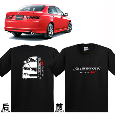 2024年夏季新款机车街车改装车休闲T恤TYPE CL7 CL9 FK8 EK9 FD2R