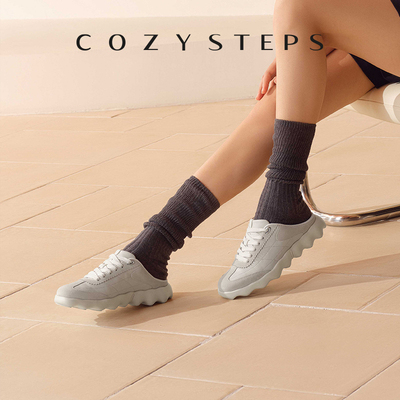 COZY STEPS可至春新女士时尚法棍德训鞋复古舒适无后跟潮流休闲鞋