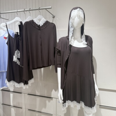 爱慕26春夏女士家居服AM46C631长袖上衣AM45C631吊带AM42C631