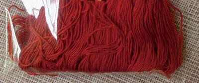 十字绣配线补线DMC900线号棉线丝线铁锈红血红胭脂栆辣椒高粱砖红