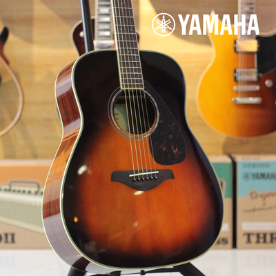 YAMAHA雅马哈FG830\FS830单板民谣电箱吉他弹唱指弹41寸进阶jita