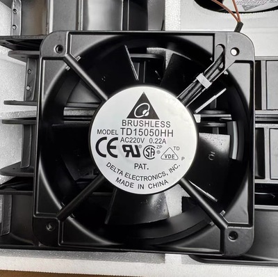 台达TD15050HH 220V 0.22A 15050 全金属耐高温机柜工业散热风扇