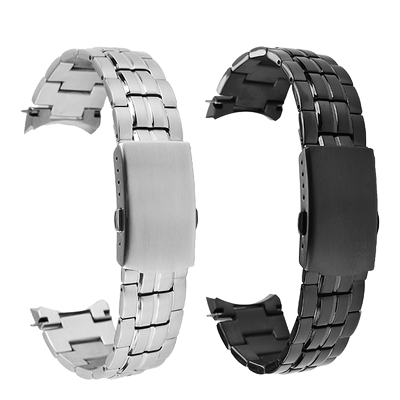 适配卡西欧EFB-540适中精钢表带