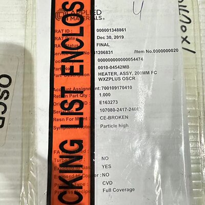器 0010-04542 半导体加热器 晶圆加热台 真空腔体加热-可换可修