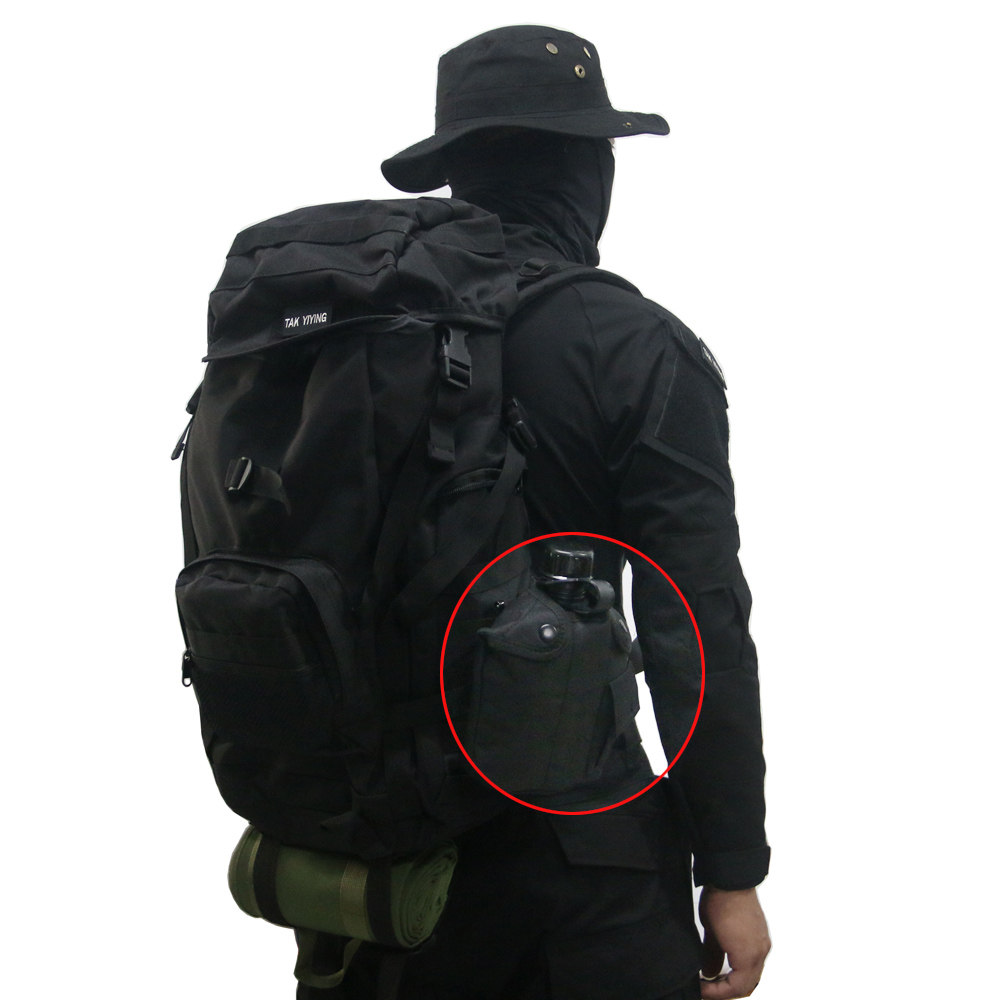 WJTWZY 户外双肩登山包男女户外旅行包战术背包男大容量背包