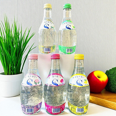 250ml希腊索恩罗帝天然含气多种口味饮料Souroti Natural Flavour