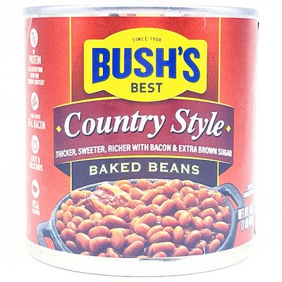 美国布什乡村风味烤焗豆