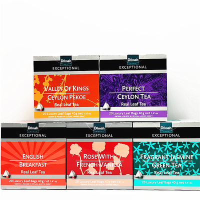 迪尔玛红茶茉莉绿茶英式早餐茶