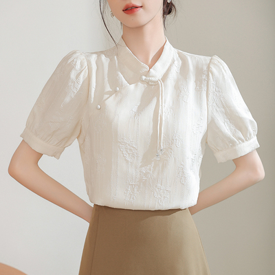 【送运费险】改良衬衫女短袖