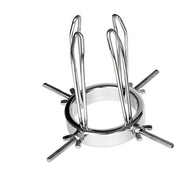 Metal Huge Plug Anal Expander Adjustable Vaginal Anus Specul
