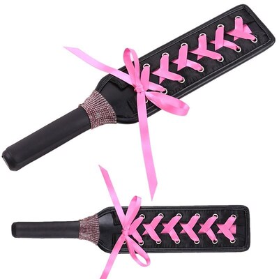 Sexy Spank Queen Whip Adult Game Transparent Crystal Glass D