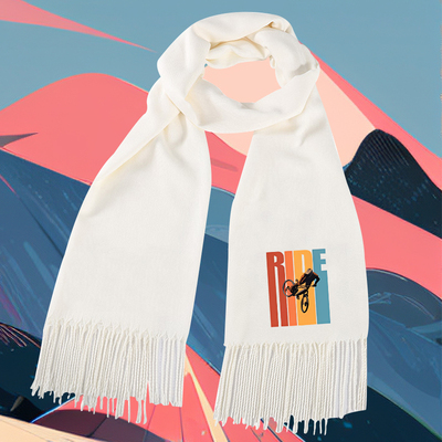 esbike山地车自行车骑行俱乐部周边印花围巾男女休闲保暖围脖披肩