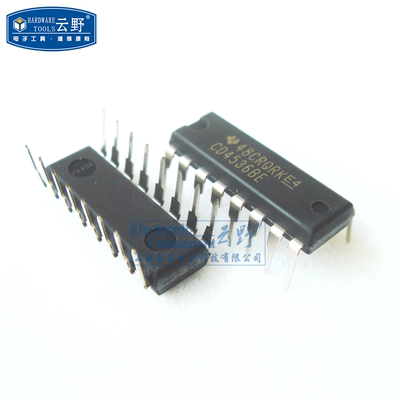 IC集成电路CD4536BE DIP16直插 多谐振荡器和定时器 芯片 全新原