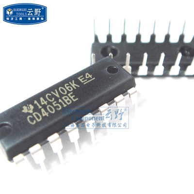 【高科美芯】IC集成电路CD4051BE DIP16直插 CMOS逻辑器件 芯片