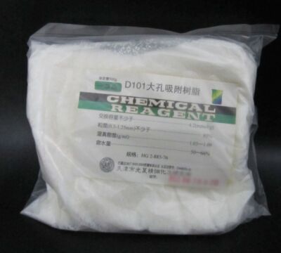 天津光复厂 D101大孔吸附树脂 500g/袋