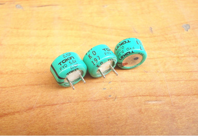 原装拆机 日本NEC/TOKIN 5.5V0.1F 法拉电容　0.1F 5.5V 12.5X7.5