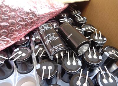 680UF 450V 日本 RUBYCON 红宝石 MXH 电源电容 450V680UF 30X55