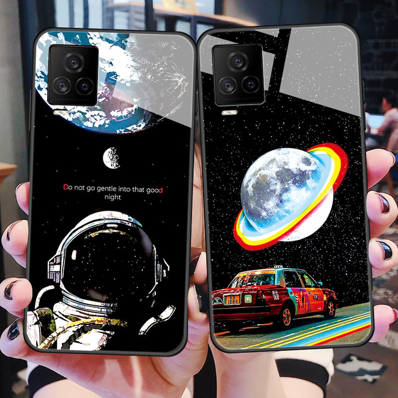 vivoiqoo7手机壳iqoo7玻璃保护硅胶套5G全包防摔vivo磨砂软边硬壳vivoiq007宇航员icoo7外壳pro男女iq爱酷75g_虎窝淘