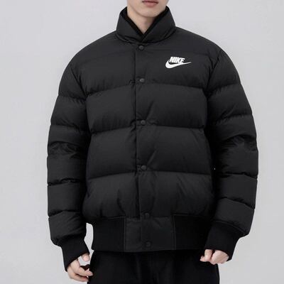 Nike耐克男冬季立领短款羽绒服