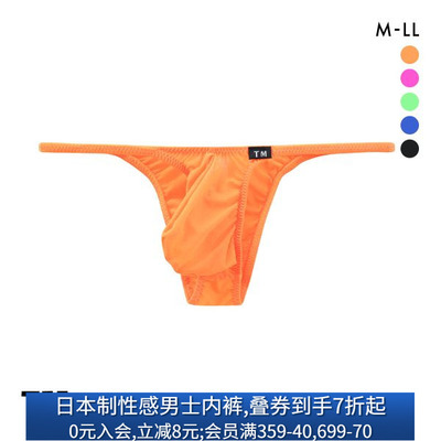 日本制薄款微透性感低腰三角内裤