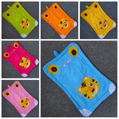 青岛拼布刺绣小老虎单人卡通枕套