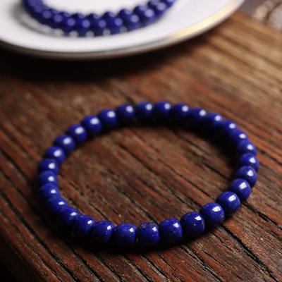 阿富汗青金石老型手串