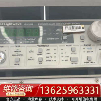 ILX+Lightwave+LDX-3210激光二极管控制器[议价]