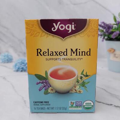 YogiTea草本茶盒装舒缓镇静花茶