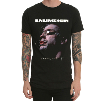 德国战车重金属摇滚乐队圆领短袖