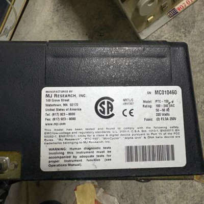 台州设备MJ Research Cycler PTC-150