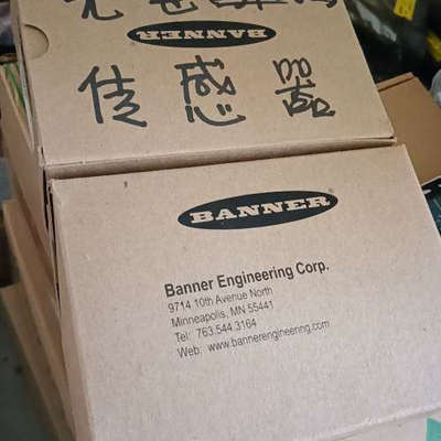 台州设备BANNER邦纳光电传感器，型号Q45AD9R，编号37