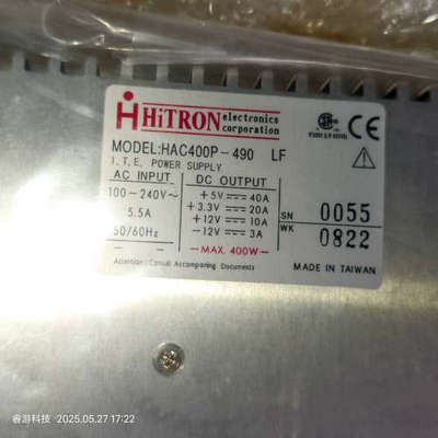 台州设备台湾HiTRON工控电源HAC400P-490 LF，4