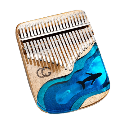 cega拇指琴初学者水晶透明