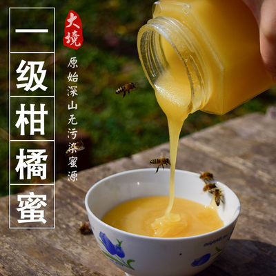 深山土蜂蜜一级乌桕蜂蜜2斤无添加纯正农家桂林水源林保护区蜂蜜