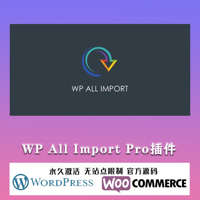 WP All Import Pro 汉化中文版 XML Excel文件导入WordPress插件