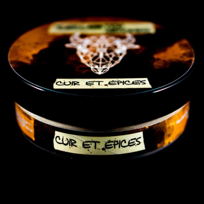 帝诗男士剃须皂DG剃须皂Cuir et épices 维恩的厨房刮胡泡沫皂