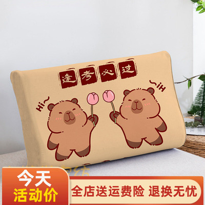 卡皮巴拉乳胶枕头专用枕套