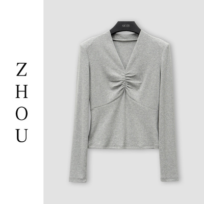 （周哥甄选）灰色上衣-70529
