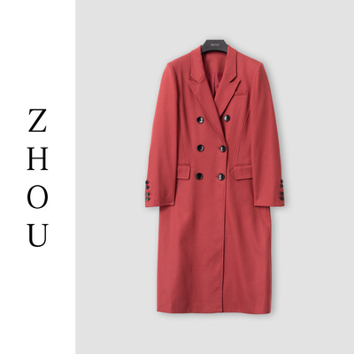 （周哥甄选）玫红外套-31031