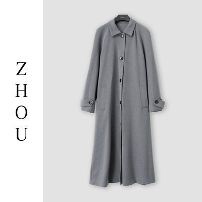 （周哥甄选）灰色风衣-32777
