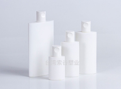 翻盖bb霜翻盖扁瓶椭圆形白色防晒