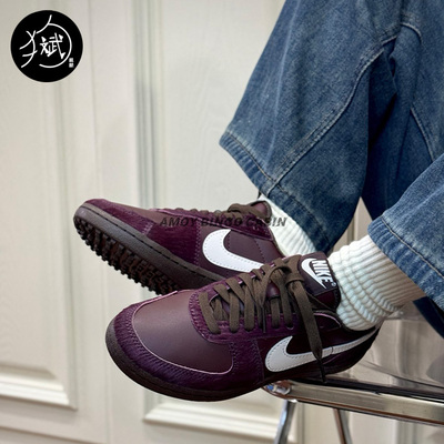 NikeGeneral82男女酒红马毛板鞋